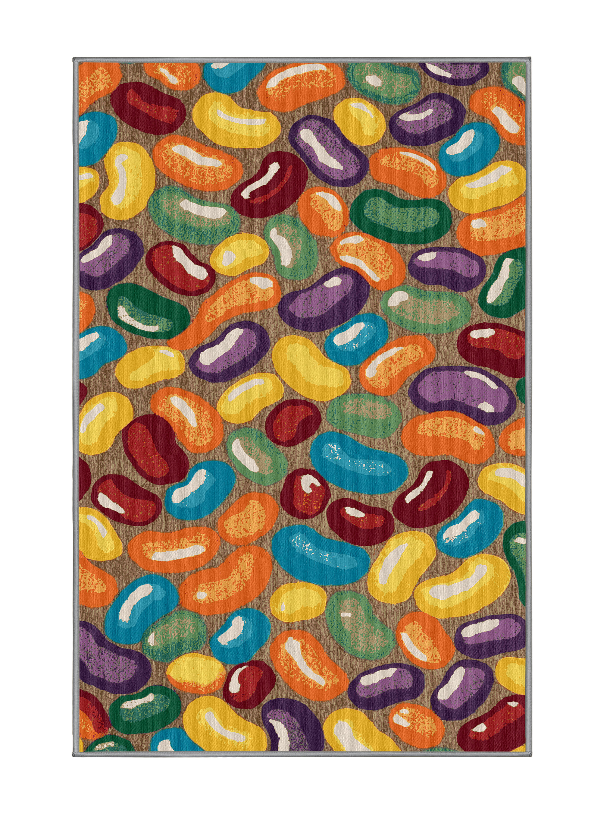 Dakota Fields Washable Jelly beans Desserts Area Rug | Wayfair