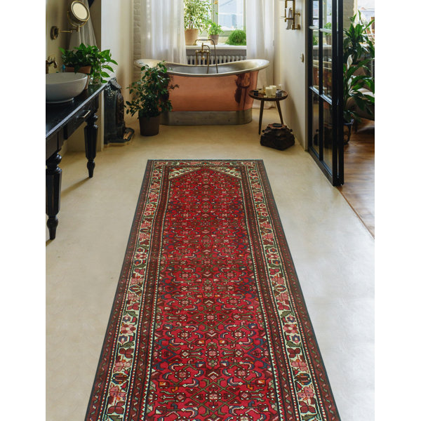 Isabelline Dionnah One-of-a-Kind 3'2" X 9'10" 2022 Runner Wool Area Rug ...