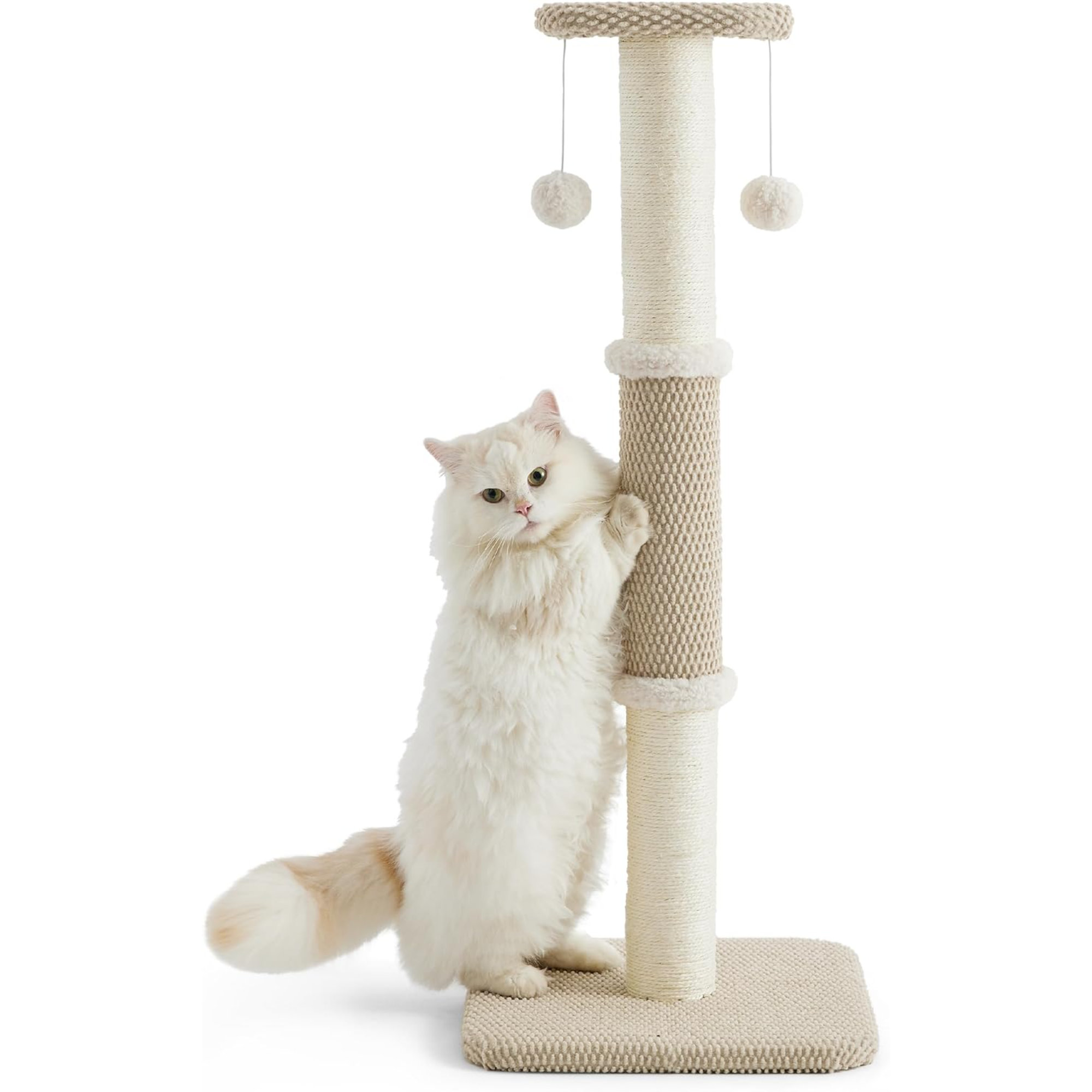 Tucker Murphy Pet™ Tall Cat Scratching Post - Premium Sisal Rope Highly ...