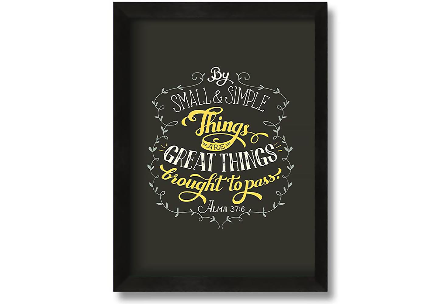 Happy Larry By Small and Simple Things - Picture Frame Typography on ...