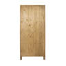 Classic Home Crest 79" Reclaimed Pine Wood Curio Cabinet Cabin In ...