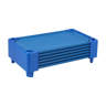 ECR4Kids Streamline Cot, Toddler Size, Classroom Furniture, Blue, 6 ...