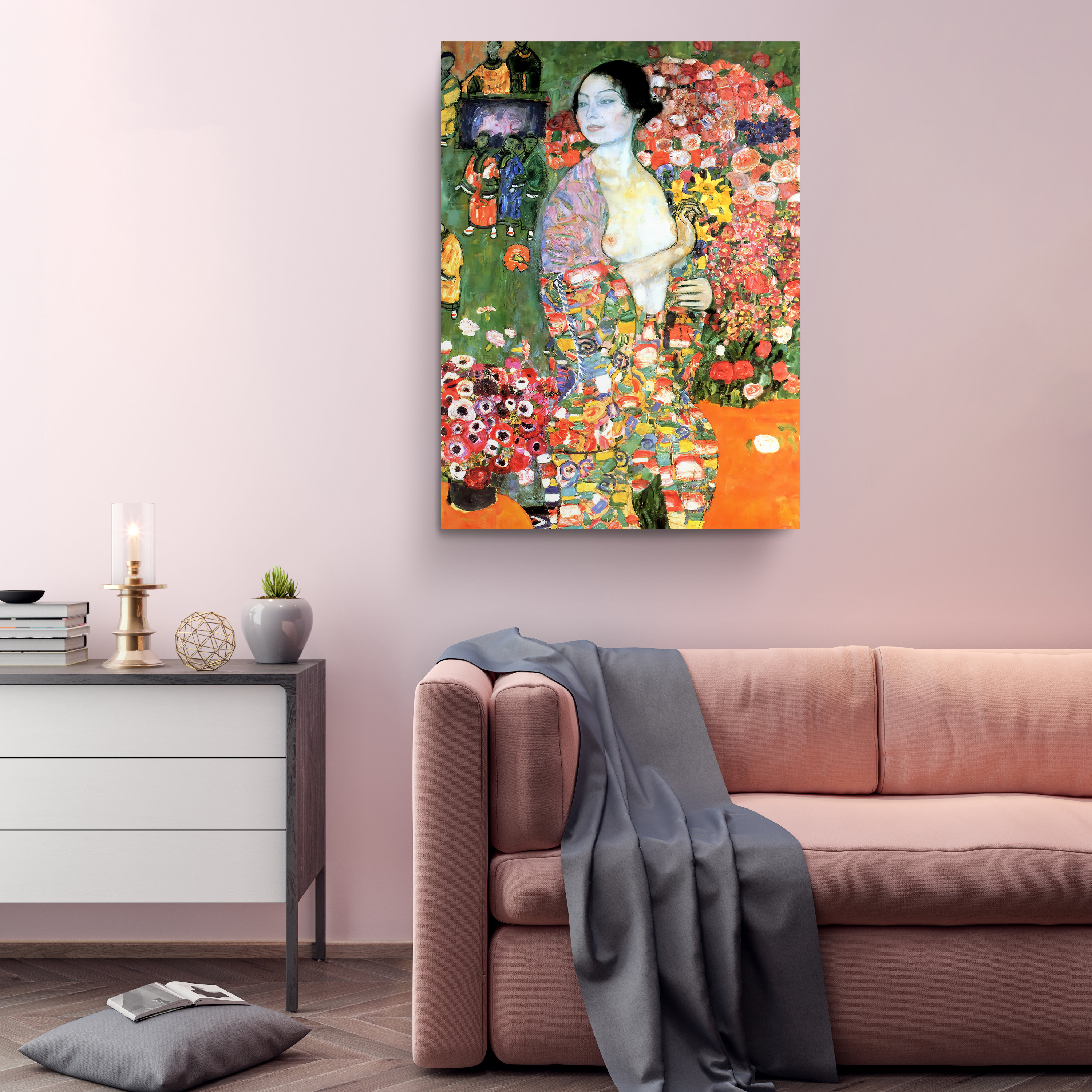 Vault W Artwork Die Tanzerin the Dancer 1916 Reproduction by Gustav ...