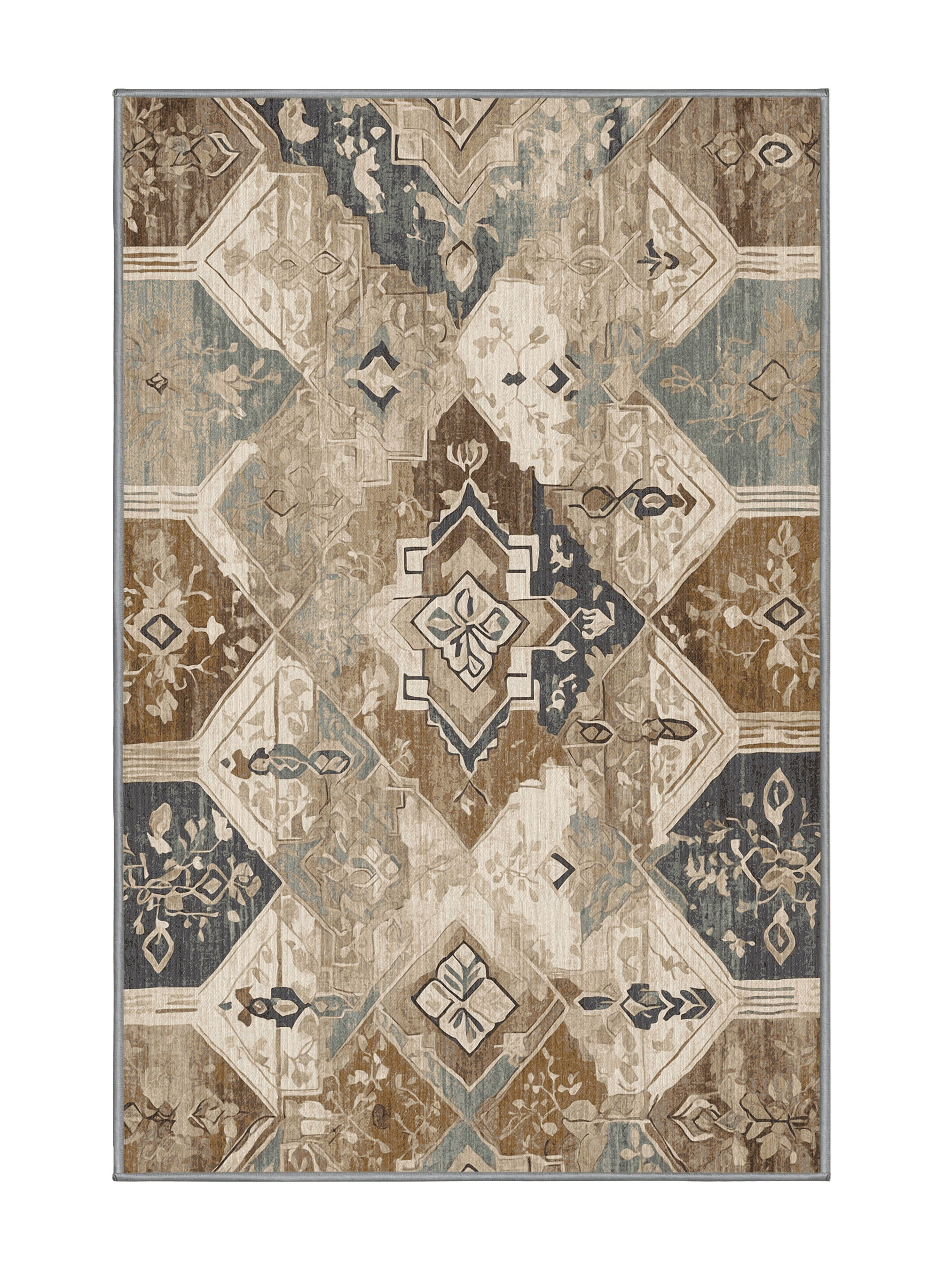 Bungalow Rose Majestic Emblem Rug | Wayfair