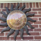 Regal Art & Gift Flamed Sun Wall Décor & Reviews | Wayfair