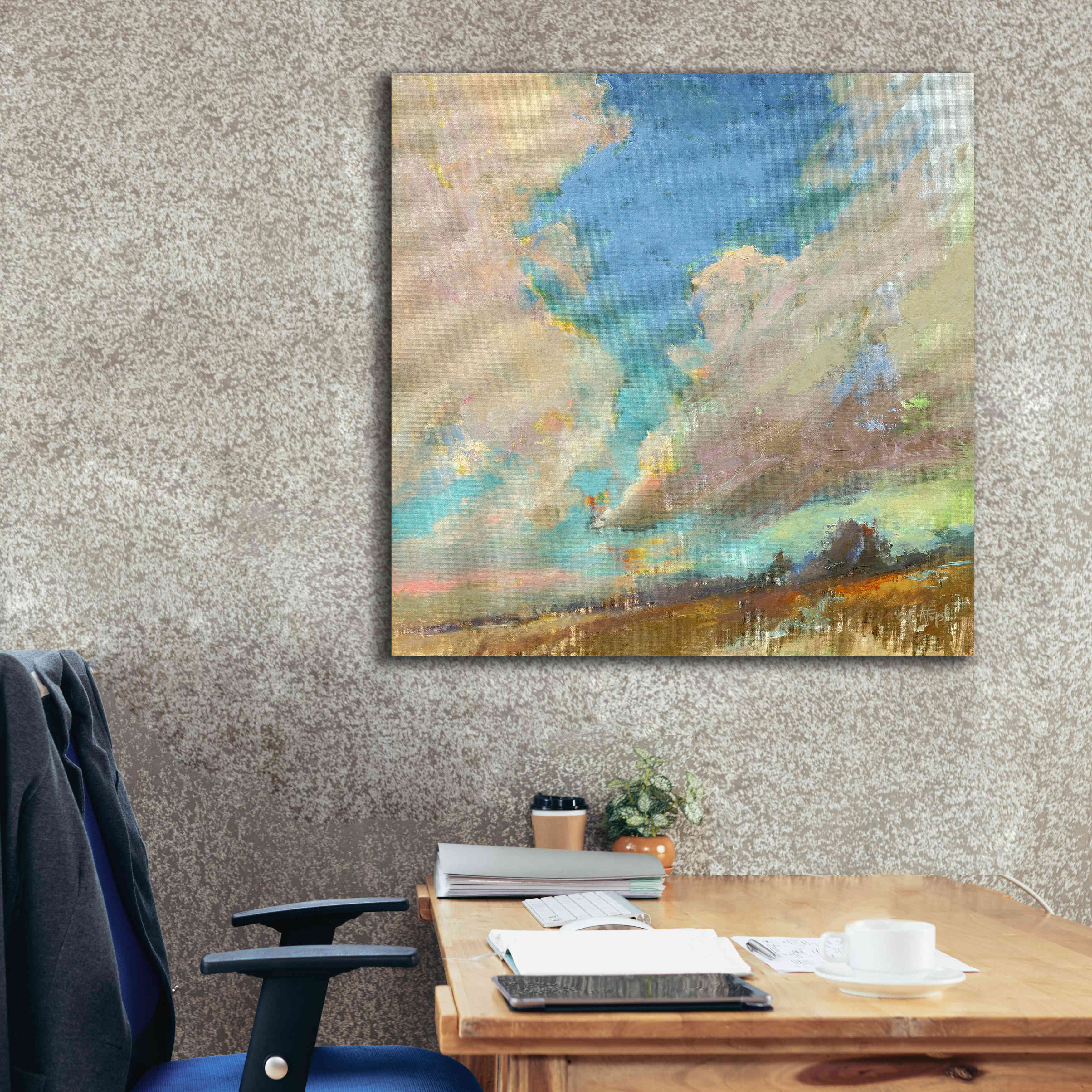 Loon Peak® Clouds Got in My Way by Beth Forst - Wrapped Canvas Print ...