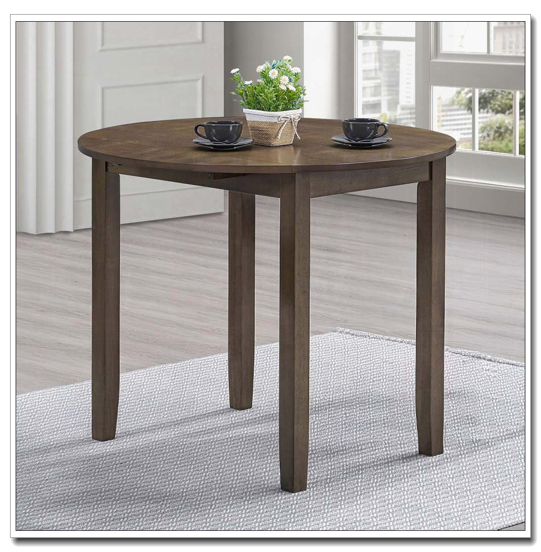 George Oliver Round Dining Table with Drop Leaf | Wayfair