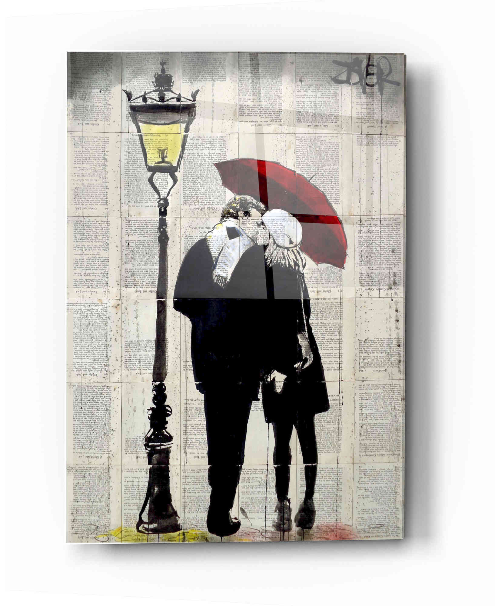 Trinx 'Lamp Lovers' By Loui Jover, Acrylic Glass Wall Art - Wayfair Canada