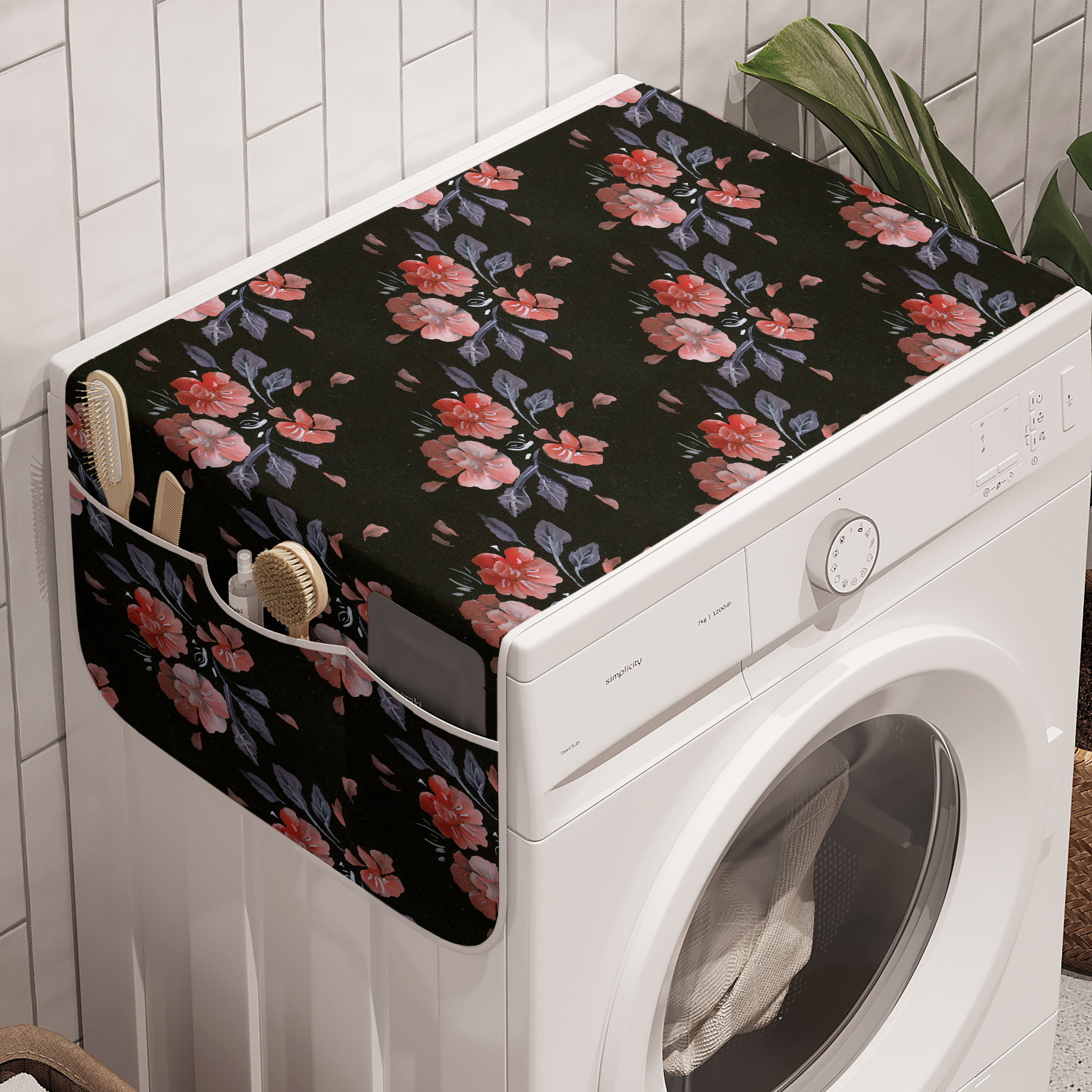 East Urban Home Garden Washing Machine Organizer Pack of 2 47" x 18.5 ...