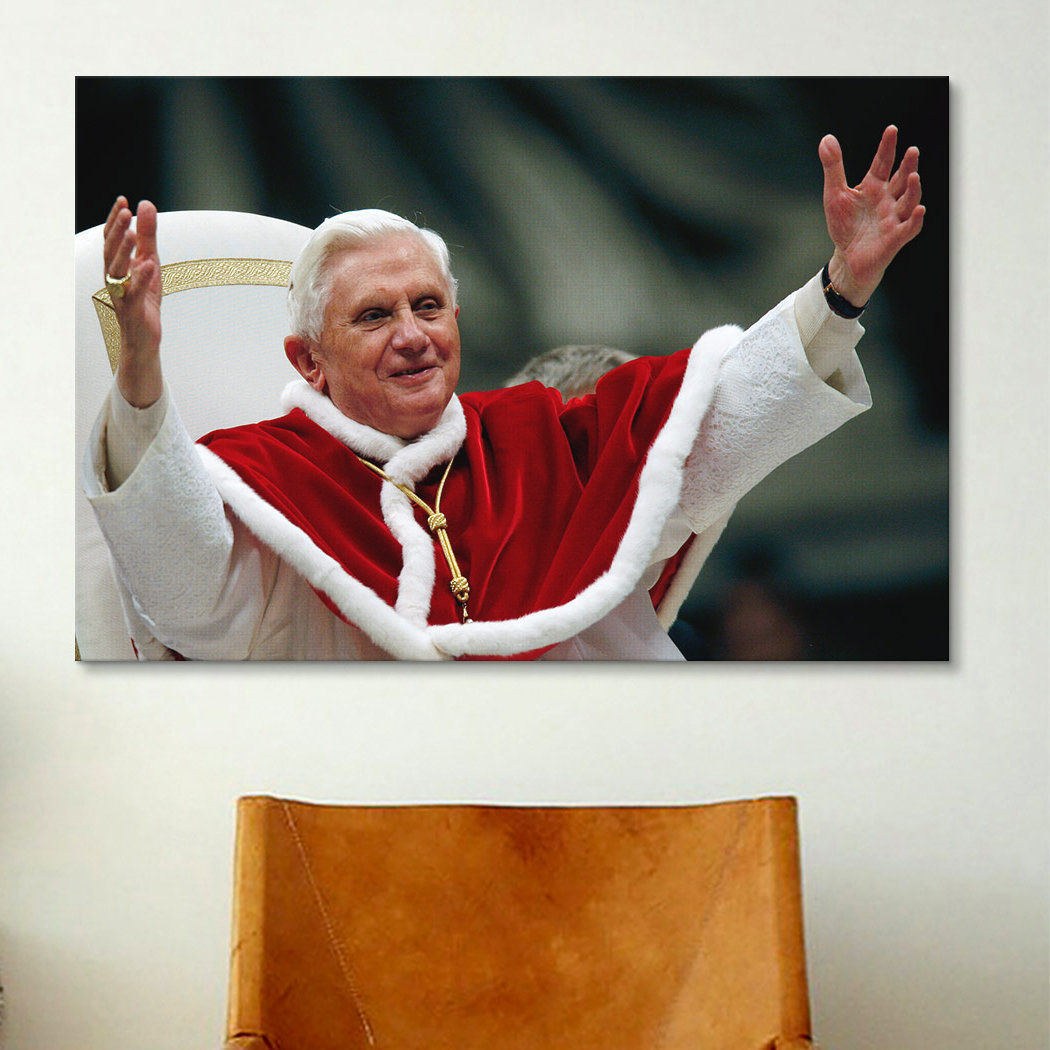 Winston Porter Christian Pope Benedict XVI Photographic Print on Canvas ...