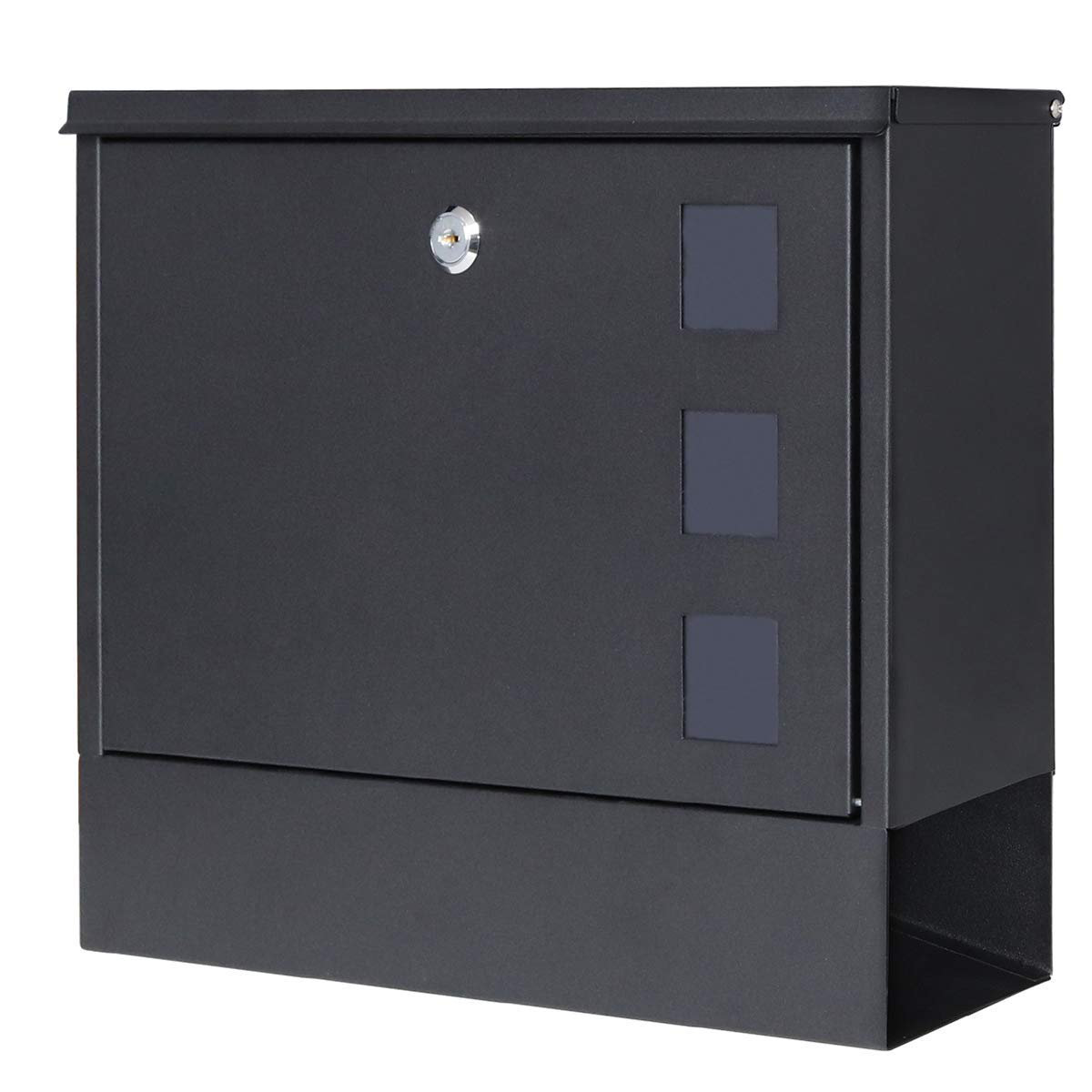 MARLIN MANUFACTURING COMPANY, INCORPORATED Locking Mailbox Wall Mounted ...
