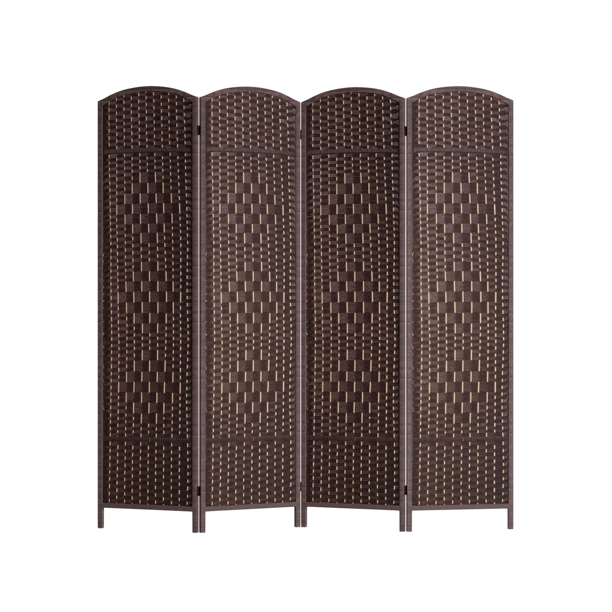 Bungalow Rose Room Divider Folding Privacy Divider 6 Ft Indoor Wall ...