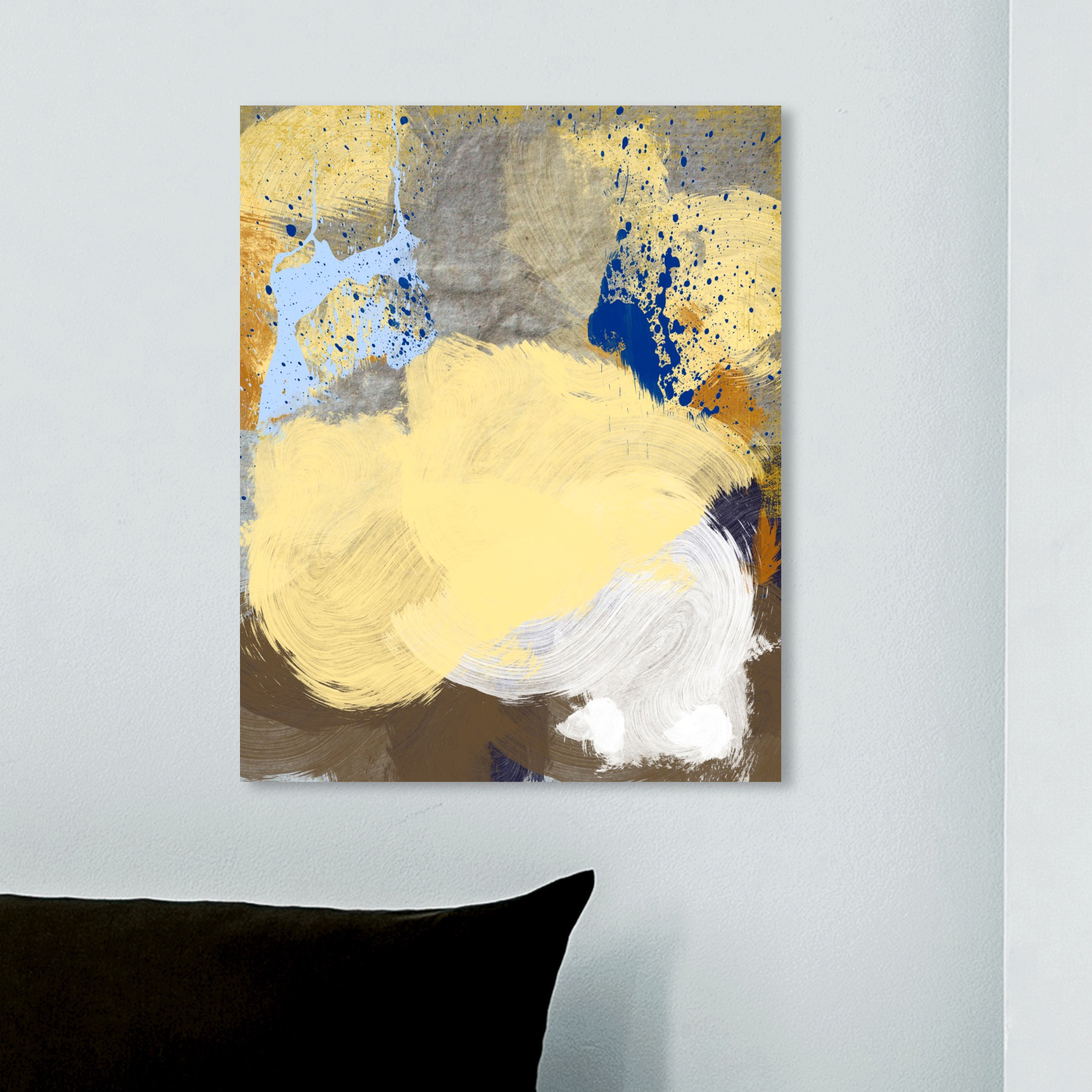 Wrought Studio™ Number 8 Painting Print on Wrapped Canvas | Wayfair