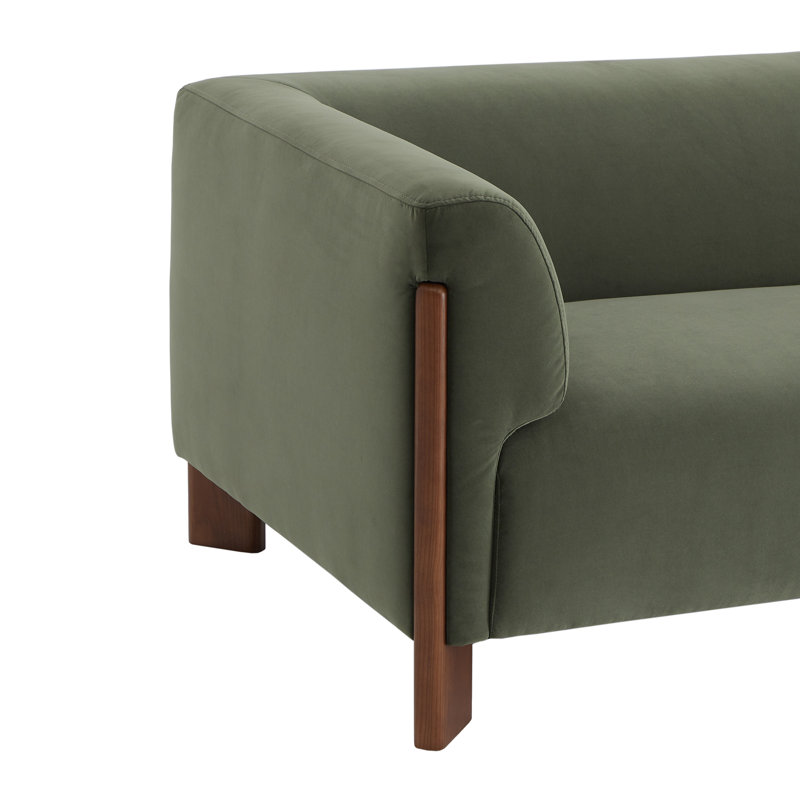 AllModern Wanetta 88'' Upholstered Sofa With Solid Wood Leg | Wayfair