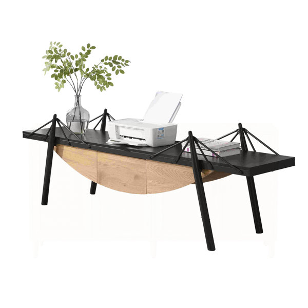 Latitude Run® Unique Nautical TV Stand with Drawer and Sturdy Metal ...