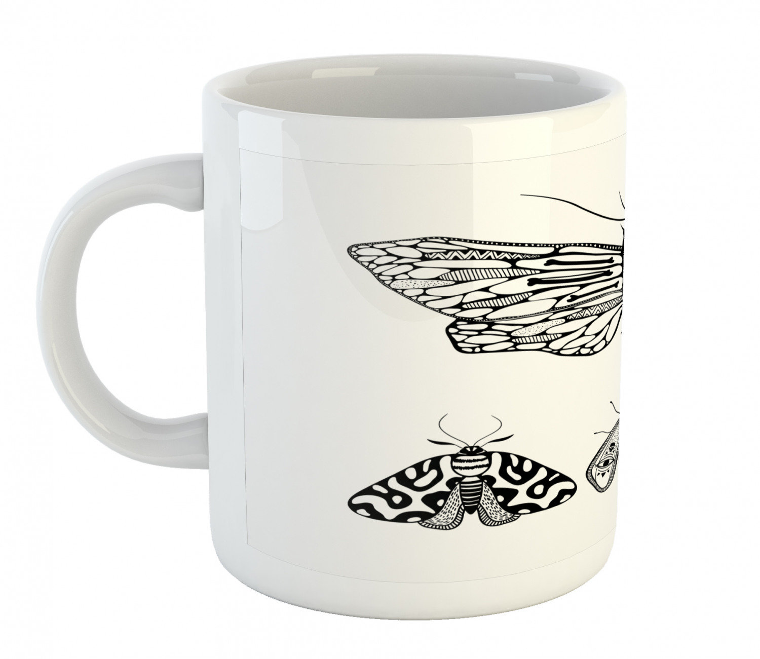 East Urban Home Death Moth Coffee Mug | Wayfair