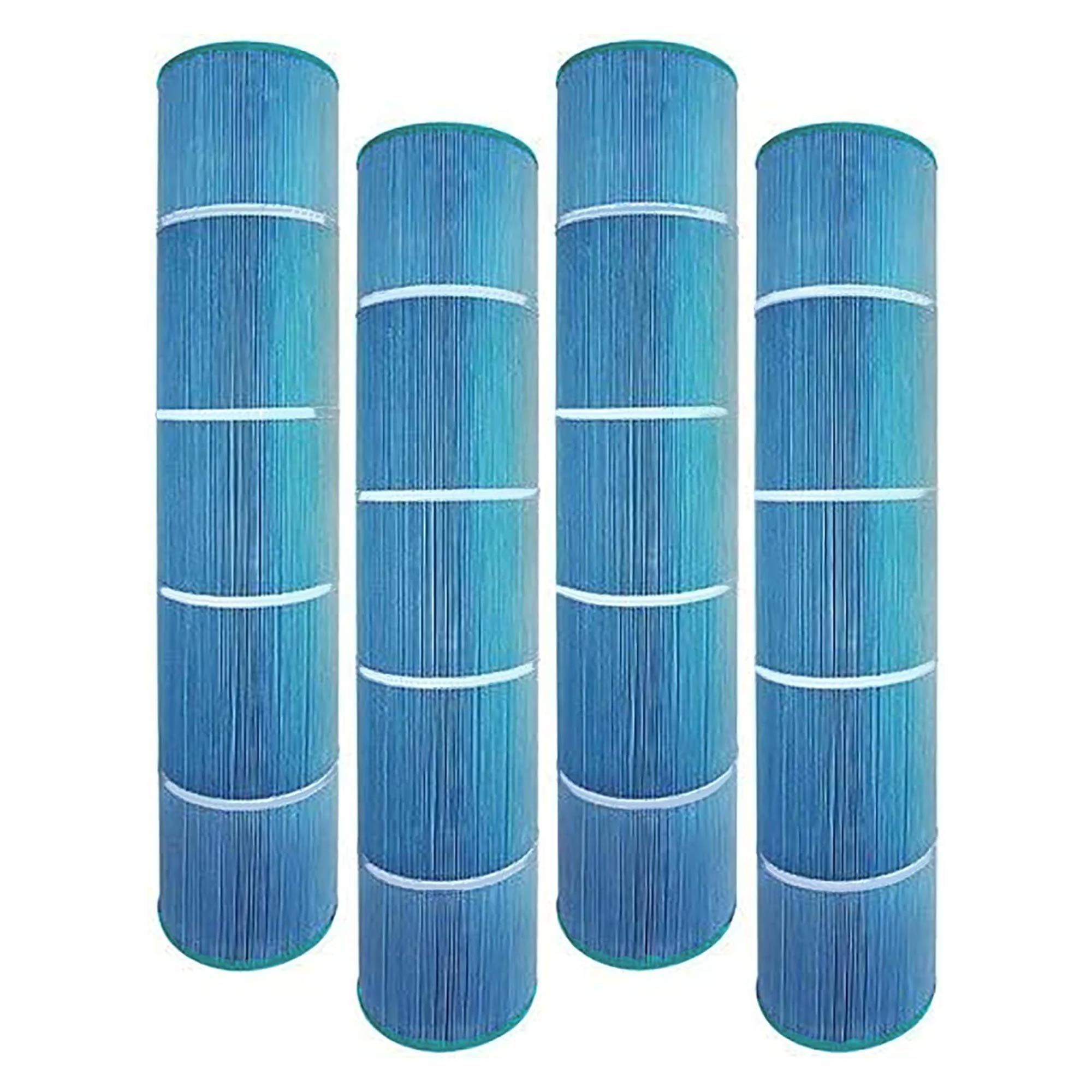 Hurricane Advanced Pool and Spa Filter Cartridge Replacement, Blue (4 ...