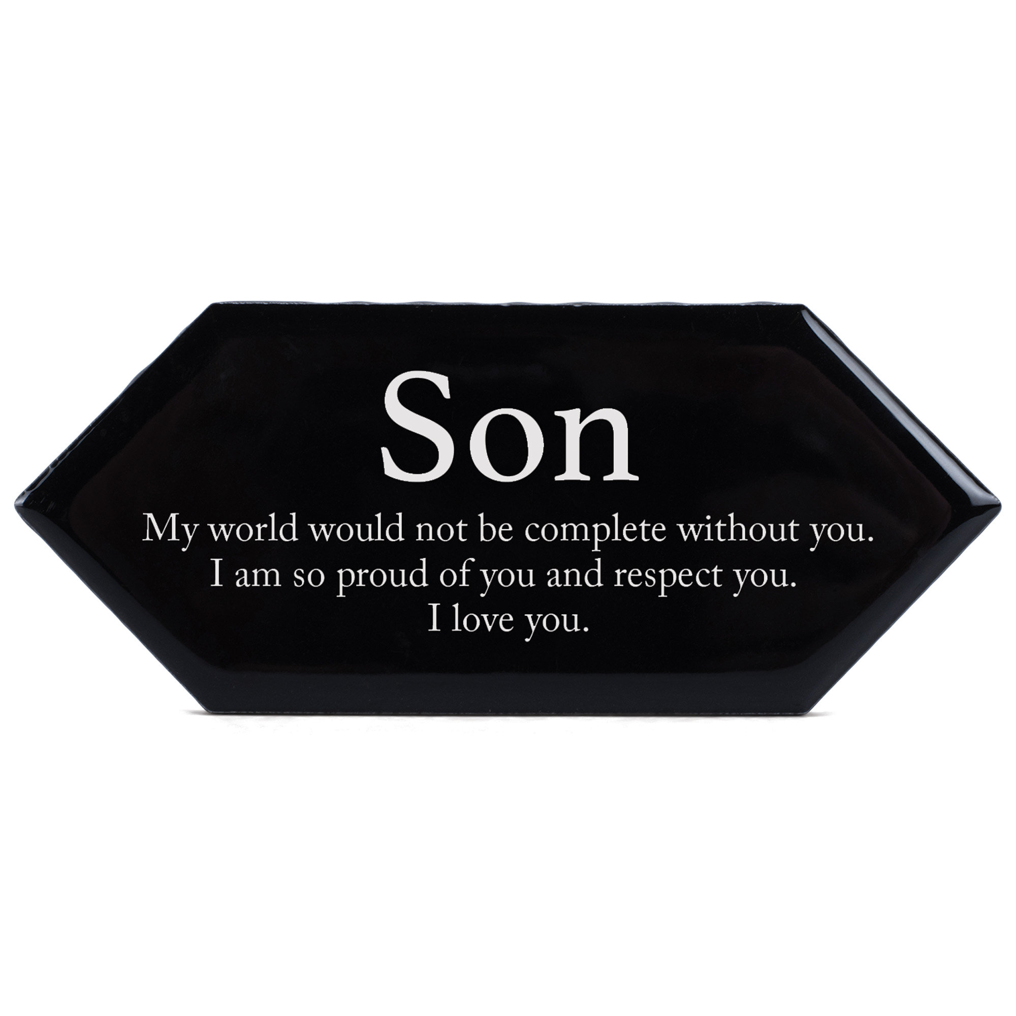 Trinx Haajar Son My World Decorative Plaque - Wayfair Canada
