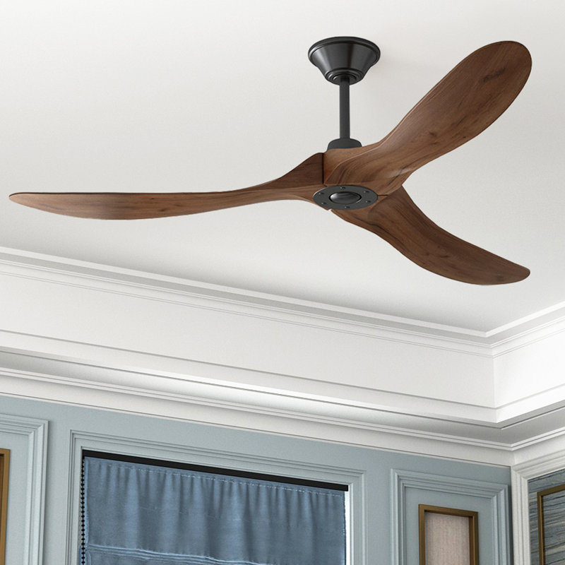 Brayden Studio® 60" Batha 3 - Blade Propeller Ceiling Fan with Remote ...