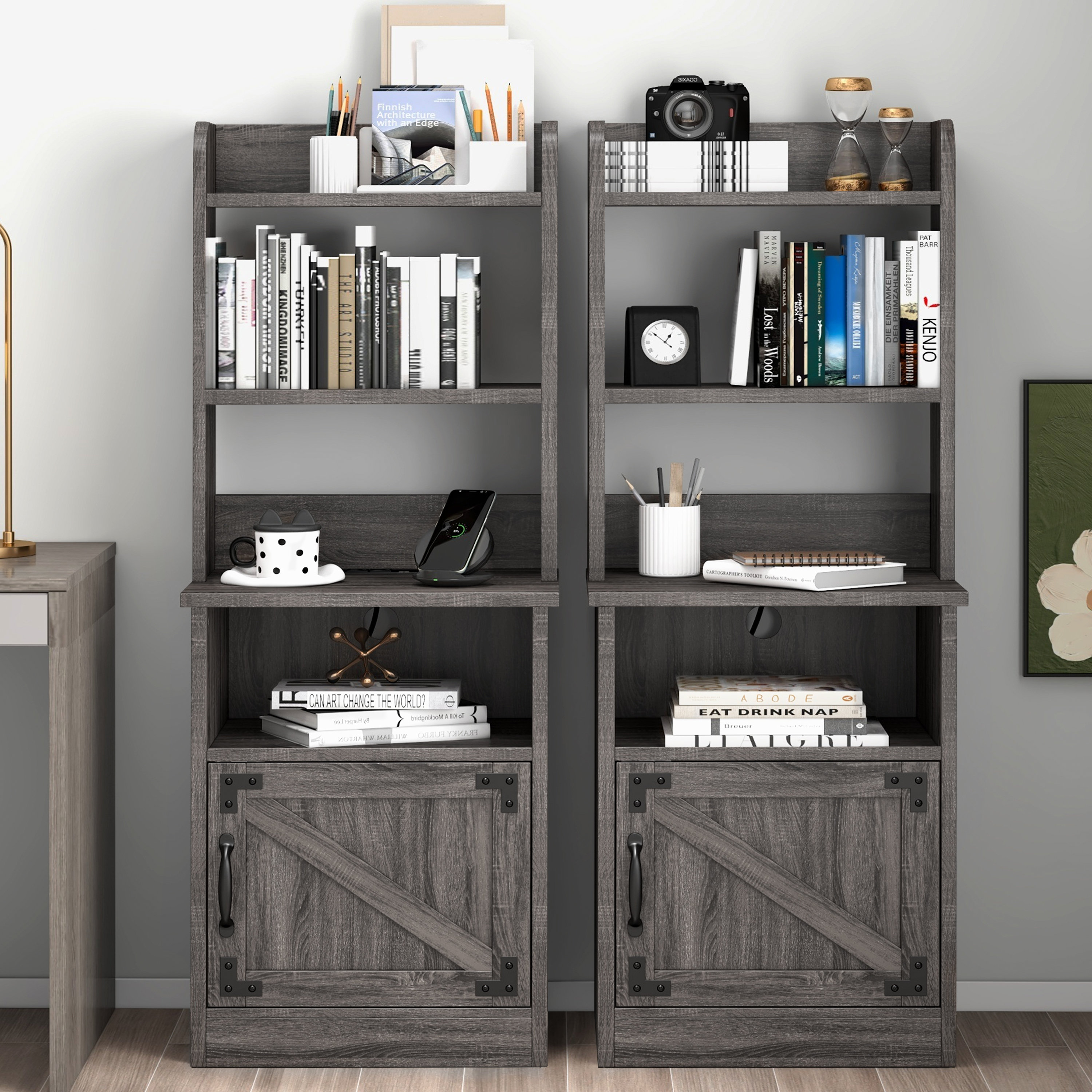 Laurel Foundry Modern Farmhouse® Kunkle 47.2" H x 17.7" W Nightstand ...