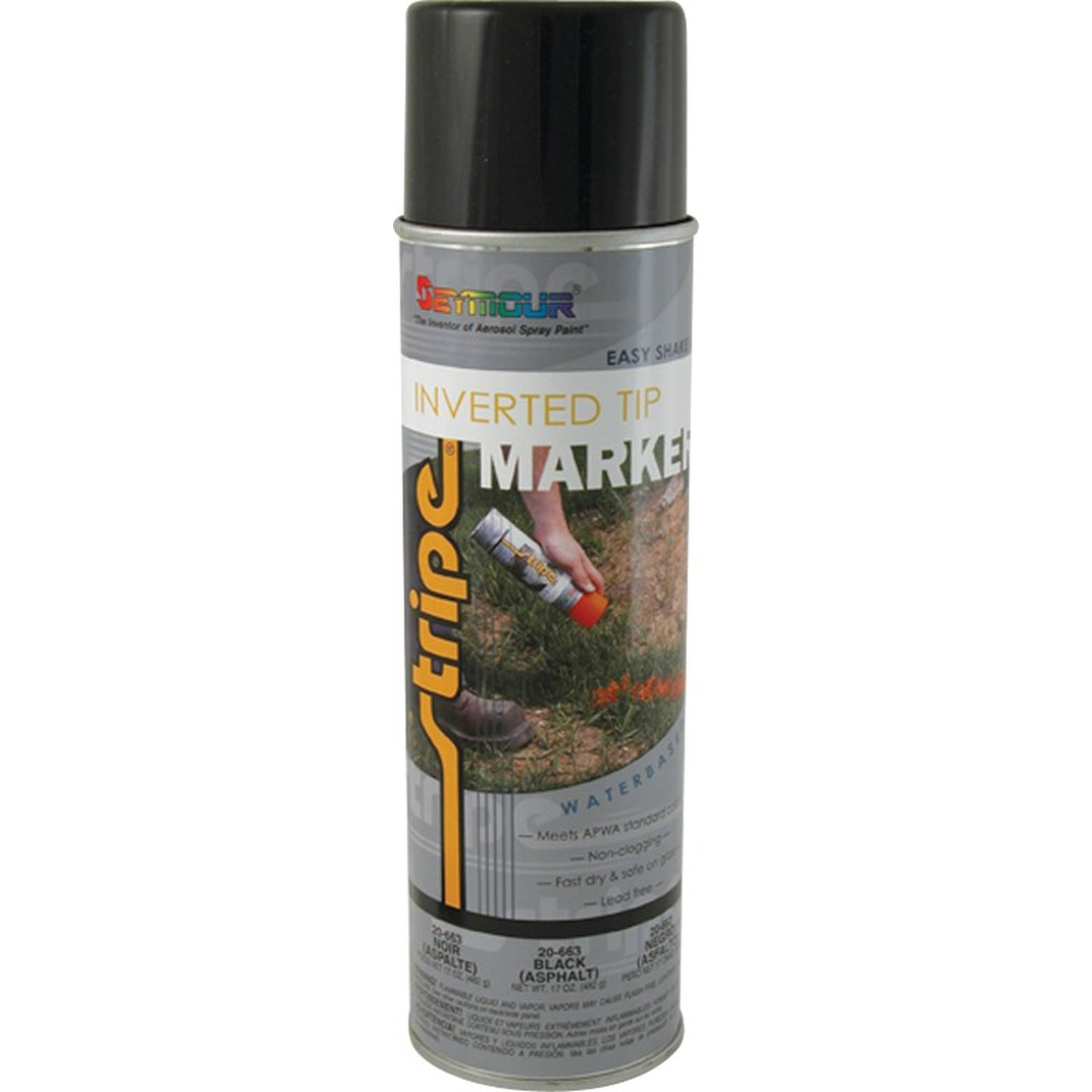 FixtureDisplays Seymour 20-663 20 Oz. (17 Oz. Fill) Black Asphalt ...