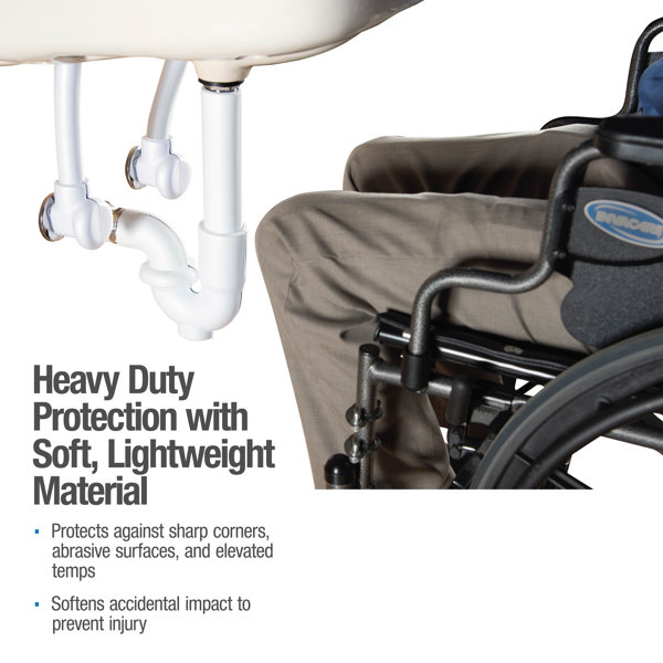 Oatey Ada Under-lavatory Protector Single Supply Cover And Valve Safety ...