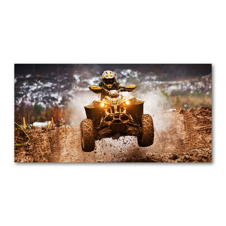 Ebern Designs Quad - No Frame Print on Canvas | Wayfair.co.uk