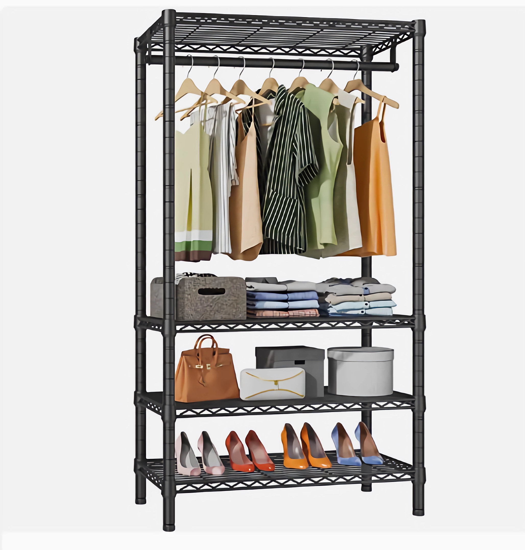 Rebrilliant Support à vêtements robuste, support à vêtements ...