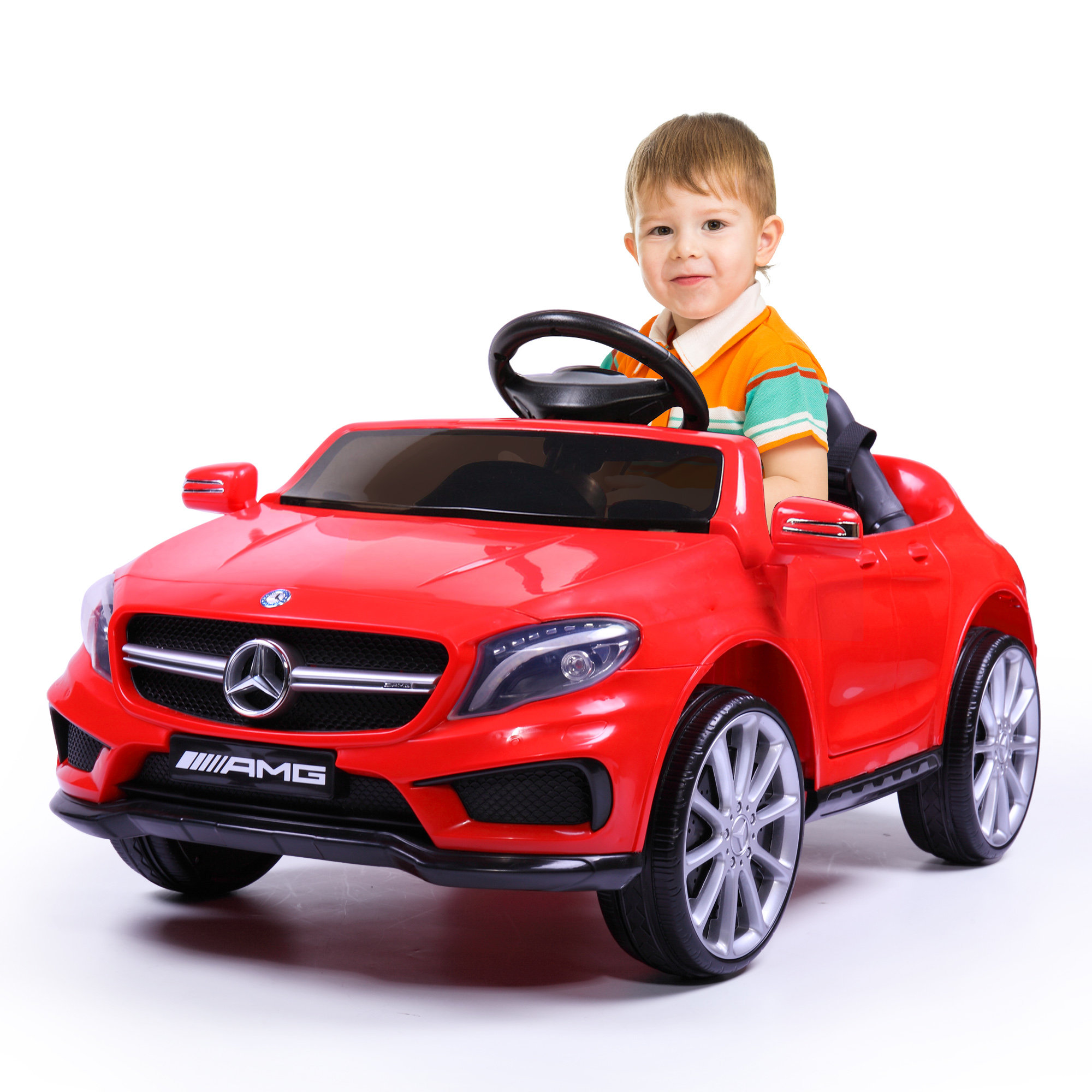 Tobbi 6V Kids Battery Powered Ride on car Licensed Electric Mercedes ...