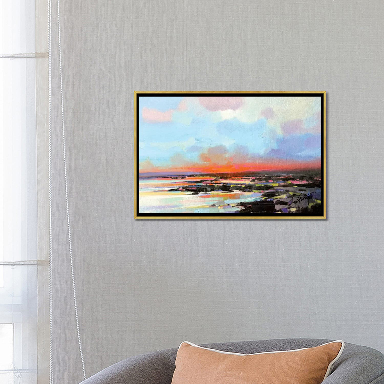 iCanvas Arran Rocks by Scott Naismith - Painting Print | Wayfair