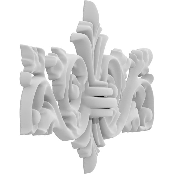 Rosette Applique Molding & Millwork You'll Love | Wayfair