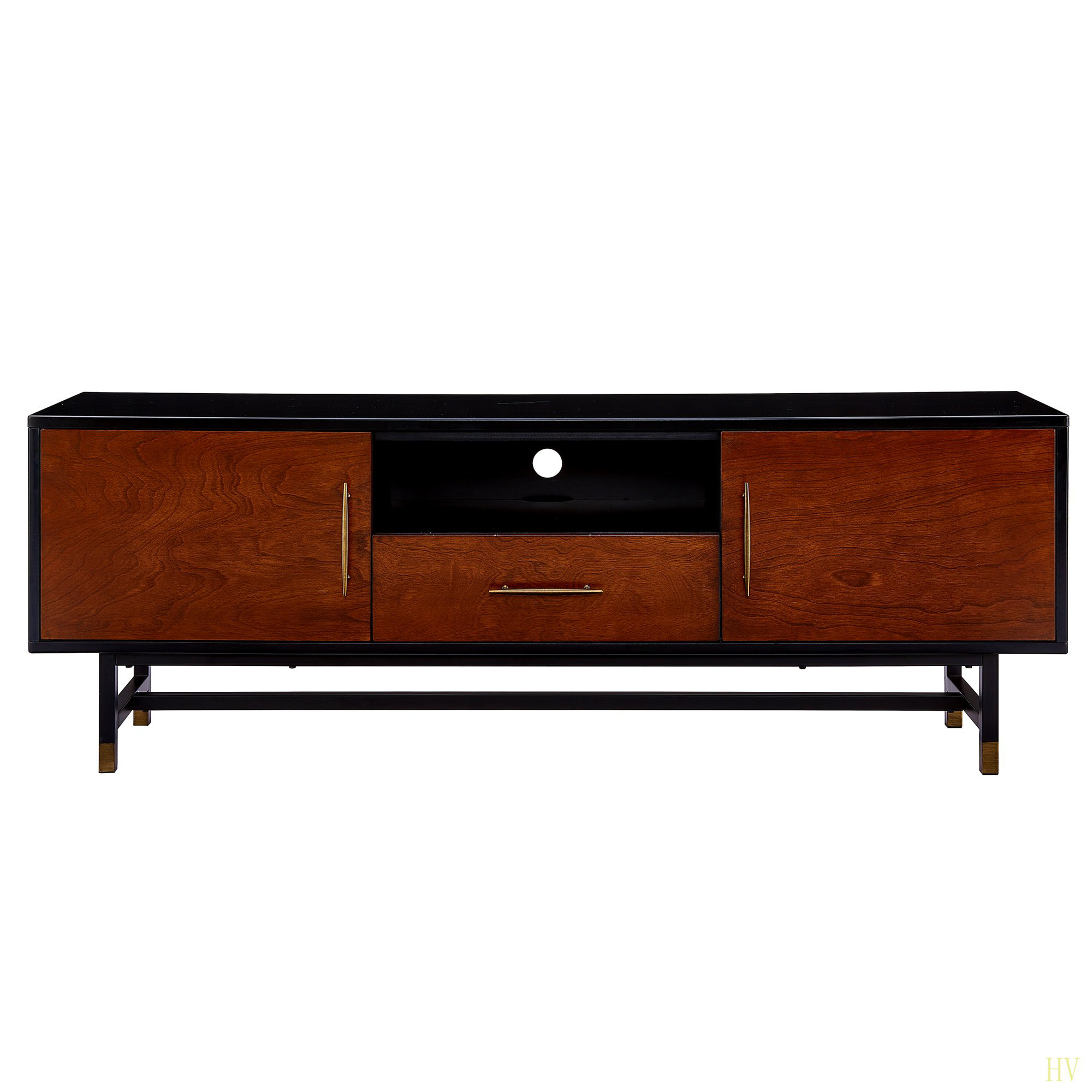 Corrigan Studio Blynn Midcentury Modern Media Console, Durable & Space ...