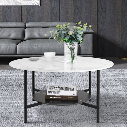 Wayfair | Round White Coffee Tables You'll Love in 2023
