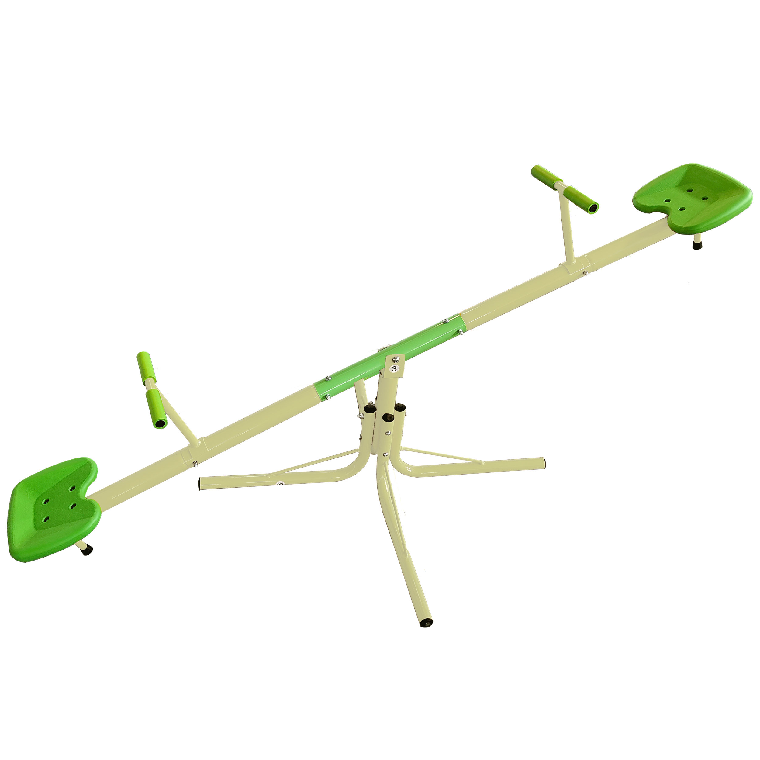 SUMIJ Swiveling 360 Degrees Toddlers Sit and Spin Teeter Totter Outdoor ...