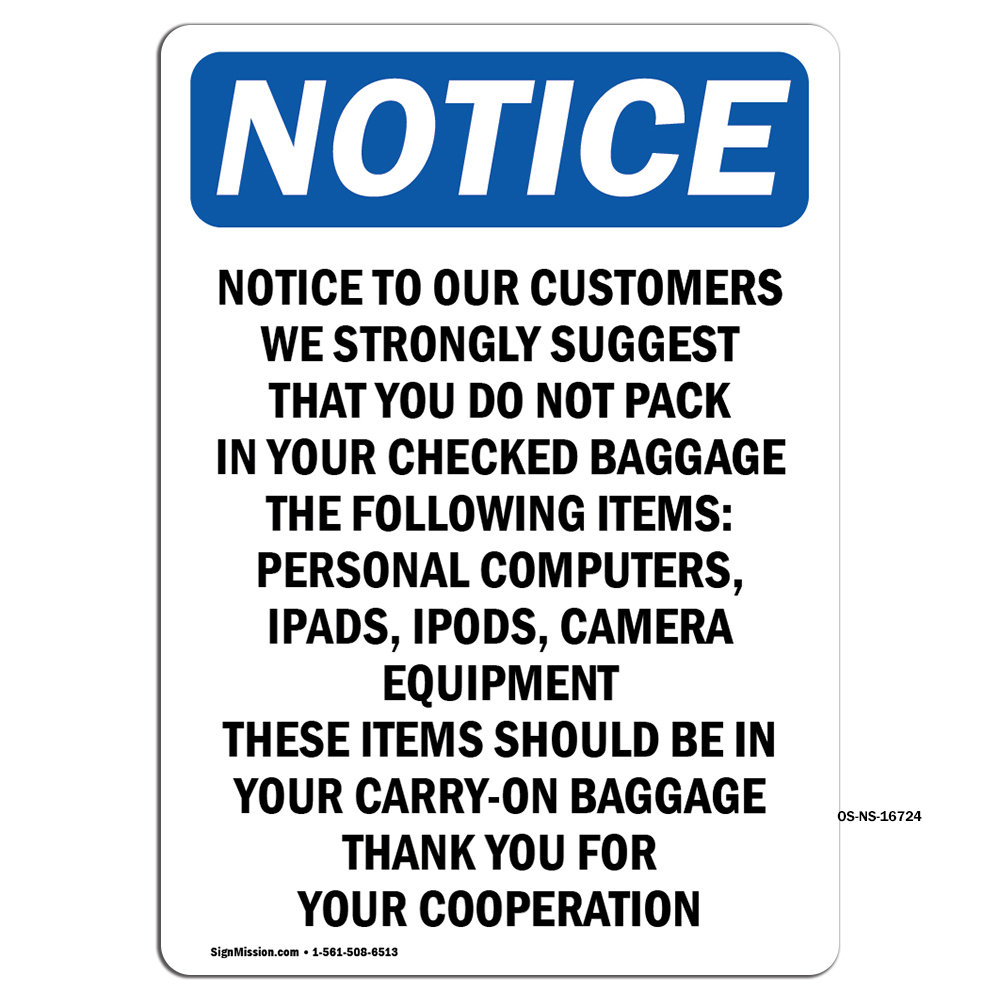 SignMission To Our Customers We Strongly Sign | Wayfair