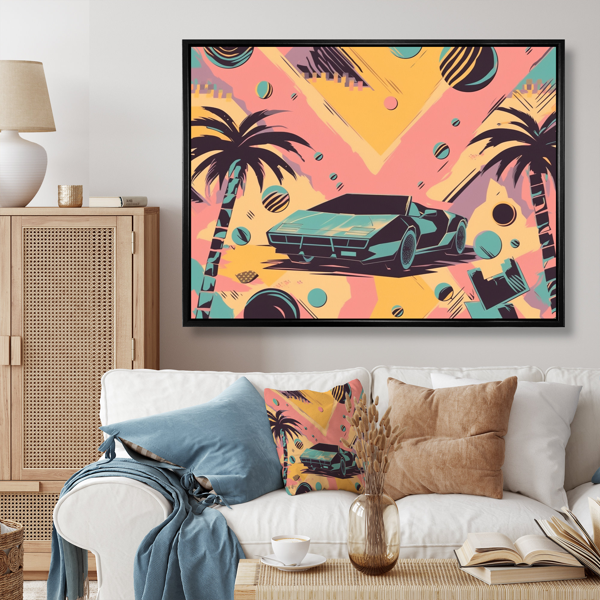 Bay Isle Home™ 80S Groovy Cars V - Retro Car Canvas Prints - Wayfair Canada