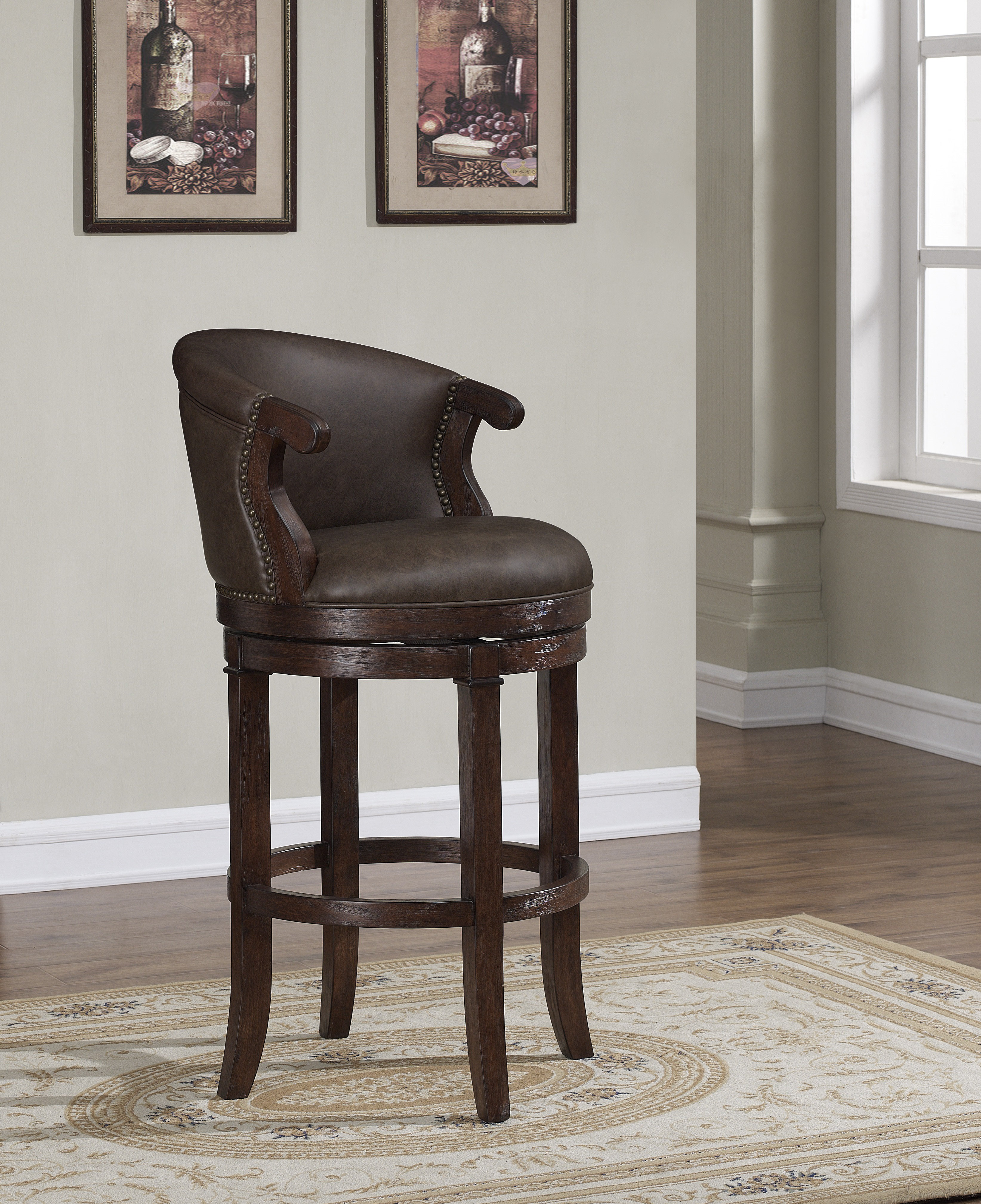 Darby Home Co Bonfield 30" Swivel Bar Stool & Reviews | Wayfair