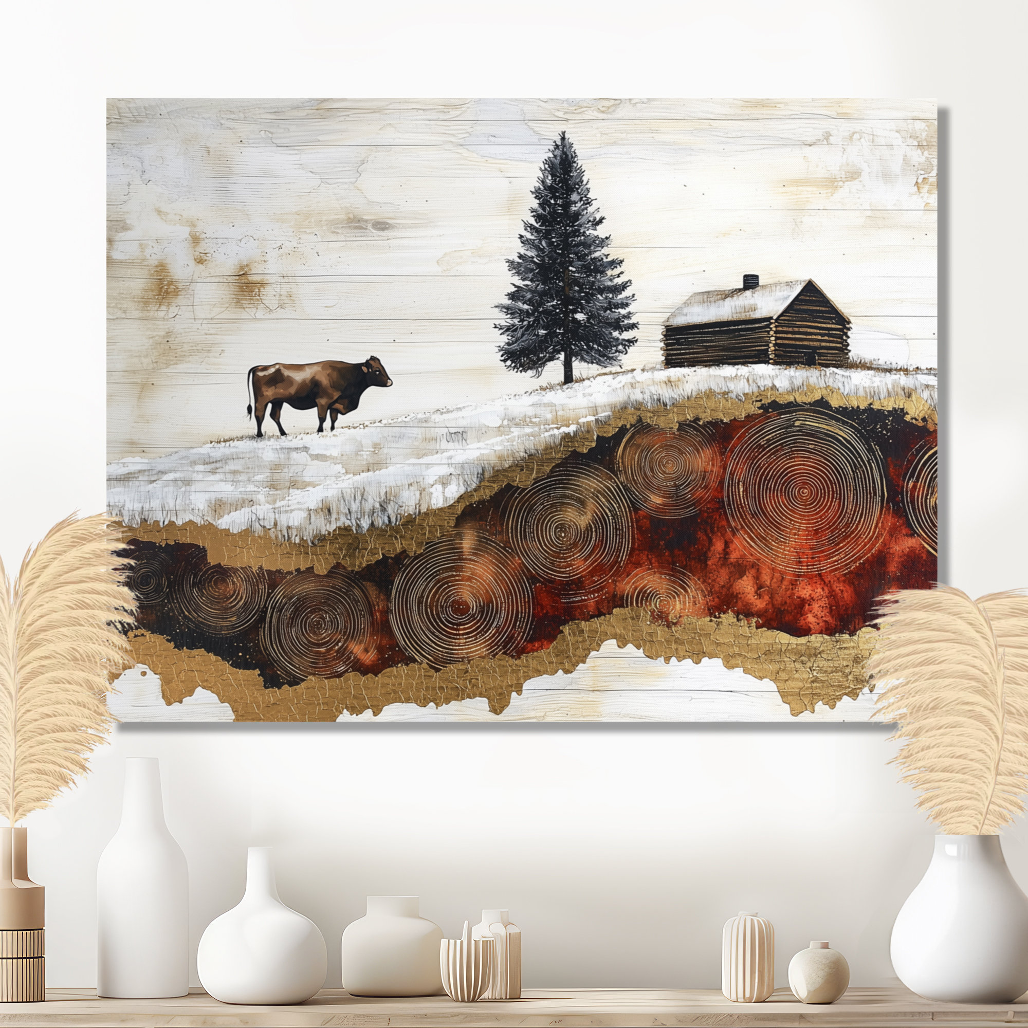 August Grove® Dontrae - Landscapes Canvas Art Print1.5 | Wayfair