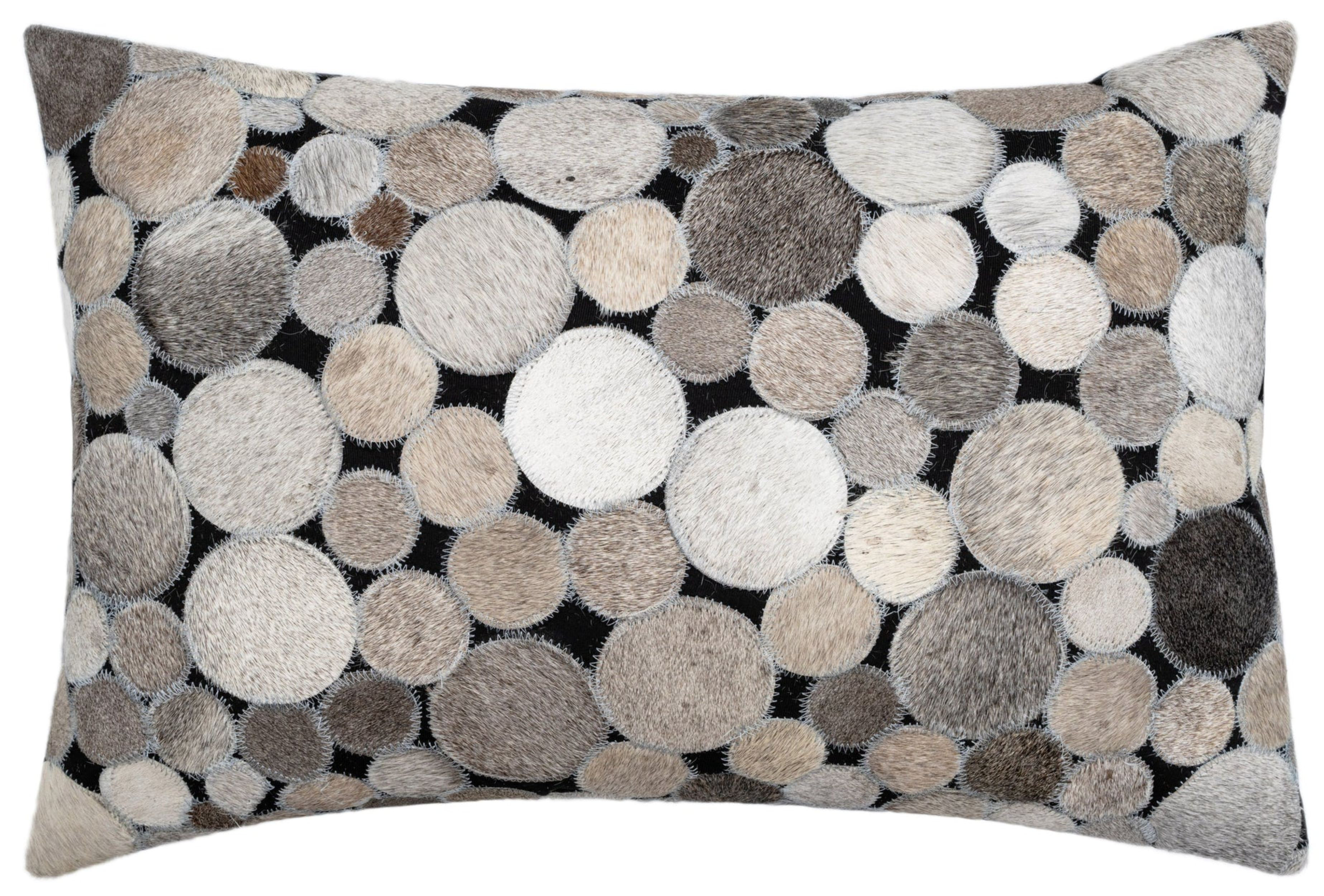 Canvello Genuine Cowhide Leather Decorative Pillows - Handmade ...