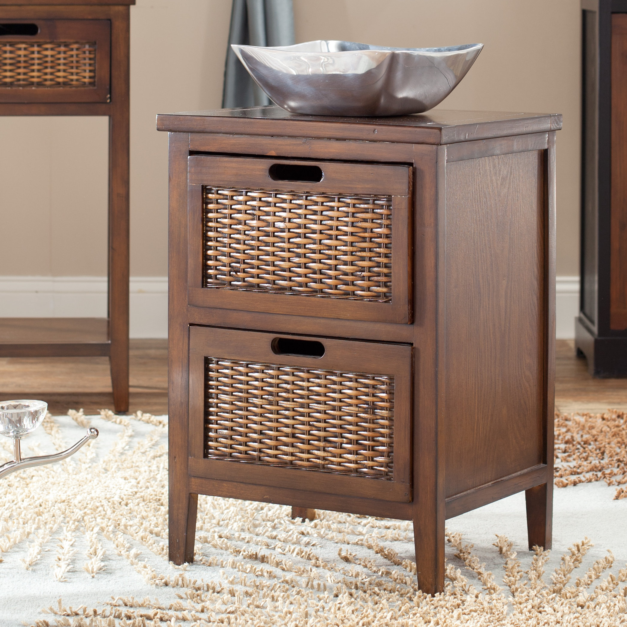Darby Home Co Noah 2 Drawer End Table & Reviews | Wayfair
