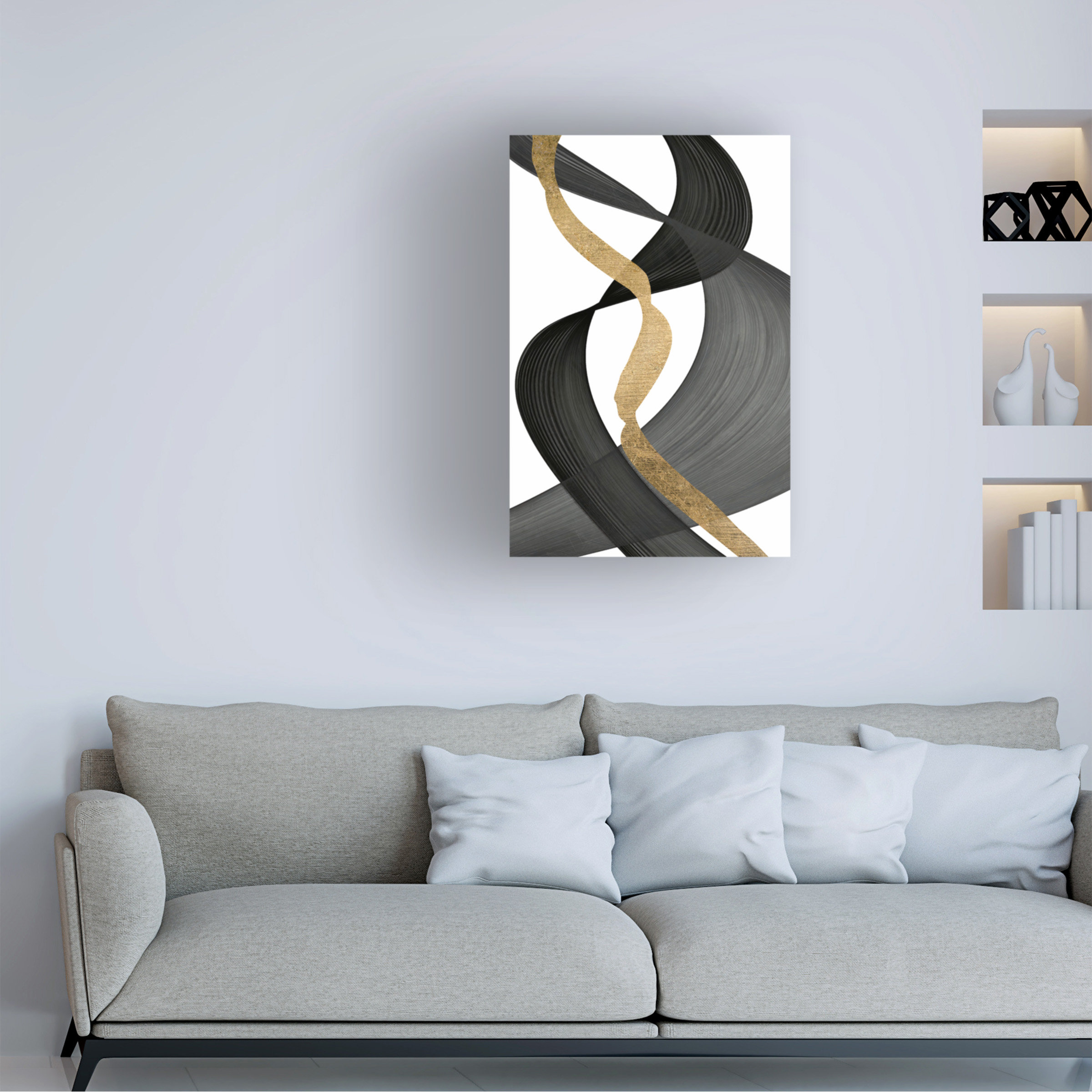 Mercer41 Alonzo Saunders Inner Flow Ii Canvas Art | Wayfair