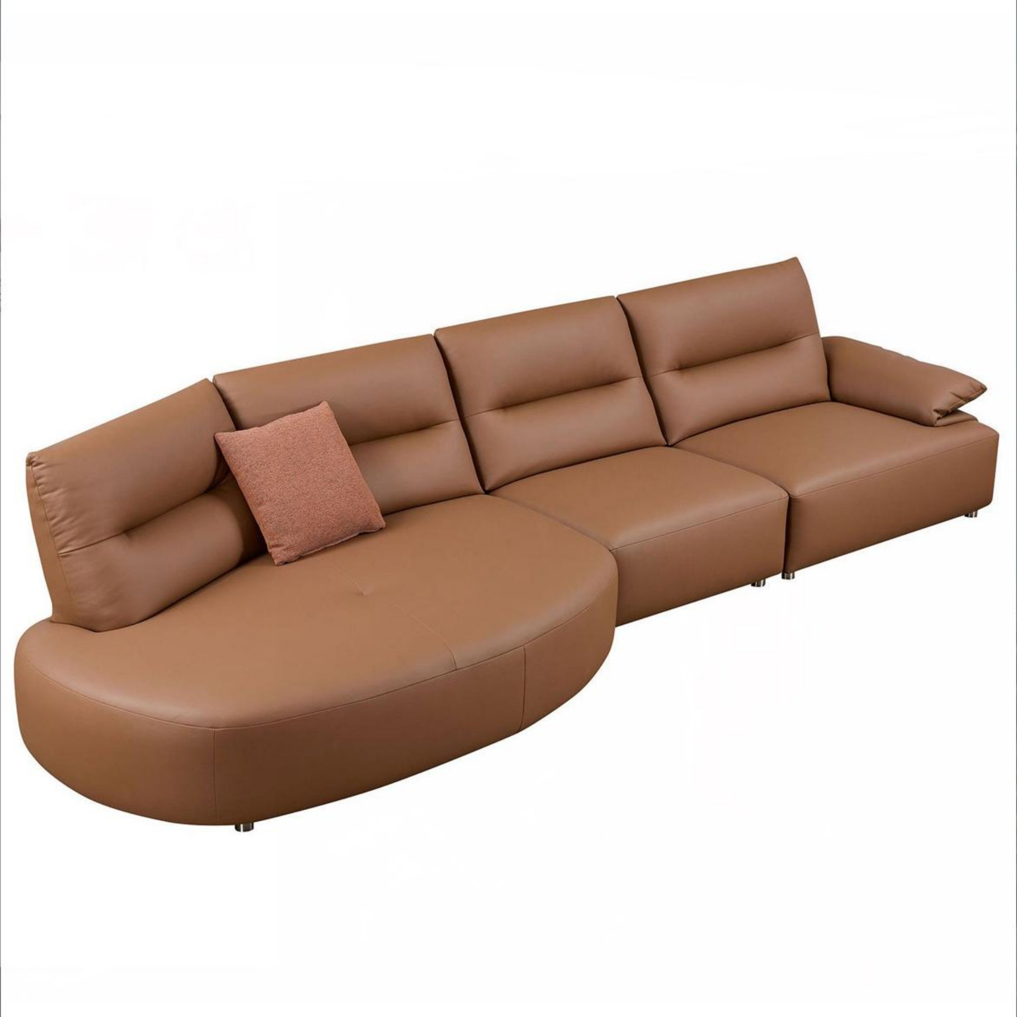 Latitude Run® Modern Sectional Curved Shaped Sofa | Wayfair