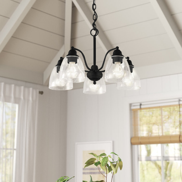 Beachcrest Home Bargas 5 - Light Dimmable Classic / Traditional ...