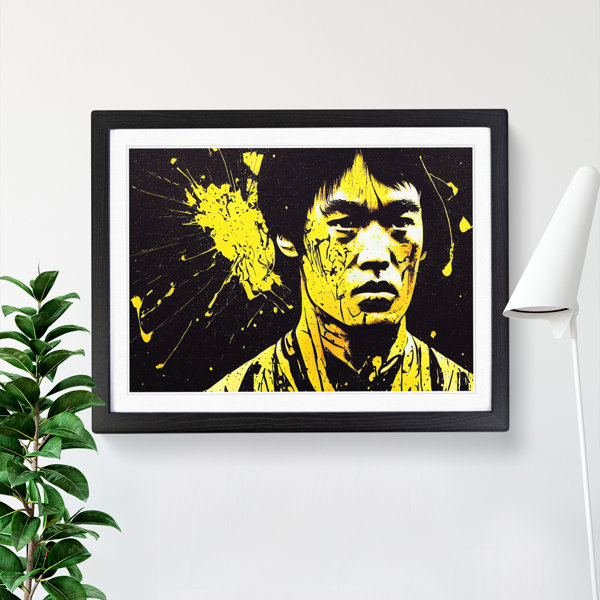 Marlow Home Co. Bruce Lee Splash Vol.3 Abstract - Single Picture Frame ...