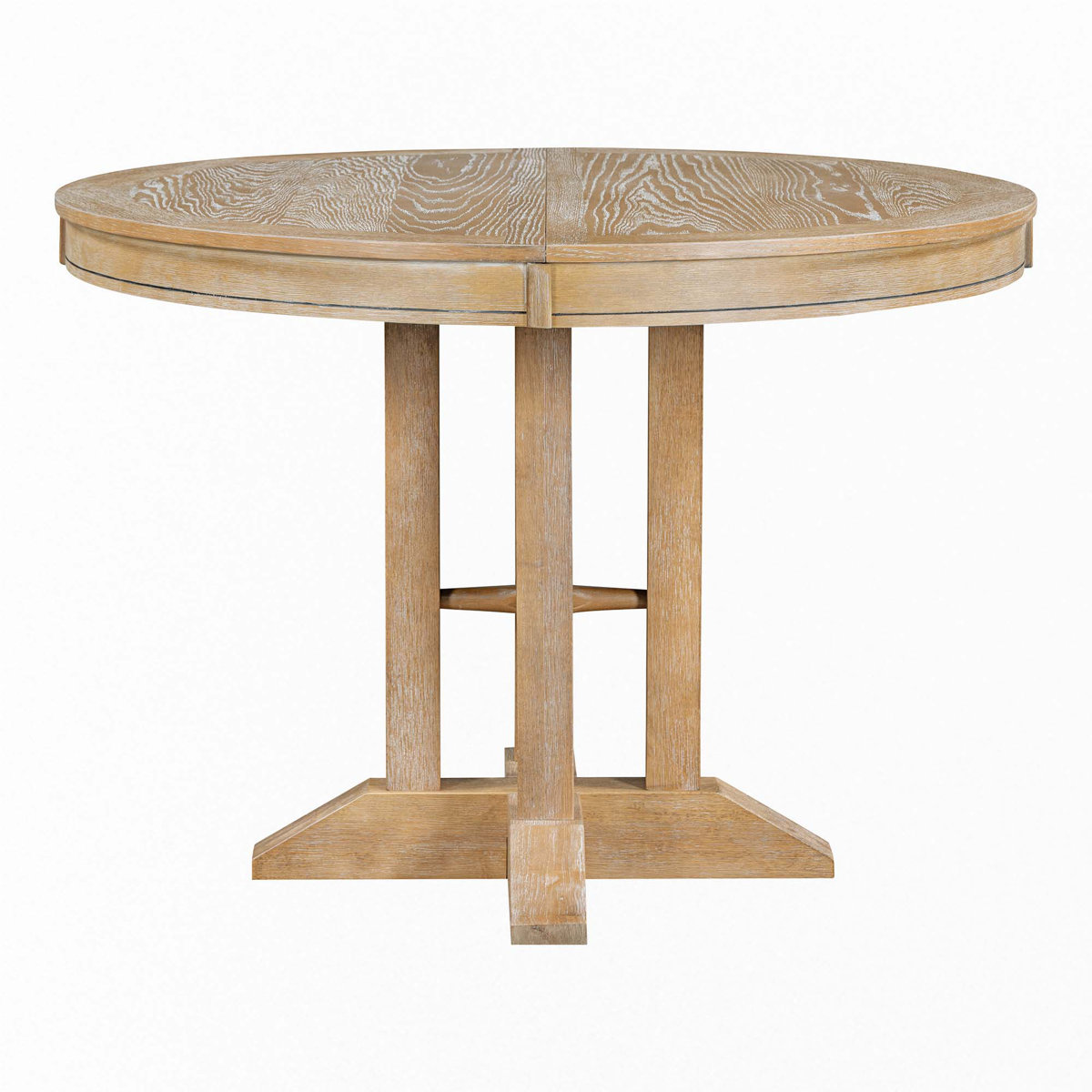 Ophelia & Co. Farmhouse Dining Table Extendable Round Table For Kitchen ...