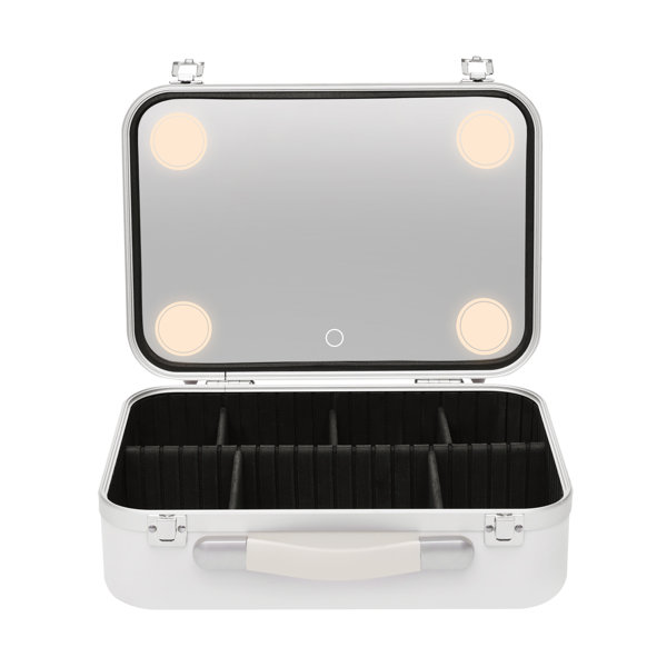 Ebern Designs Daffron 7 Compartment Makeup Organizer & Reviews | Wayfair