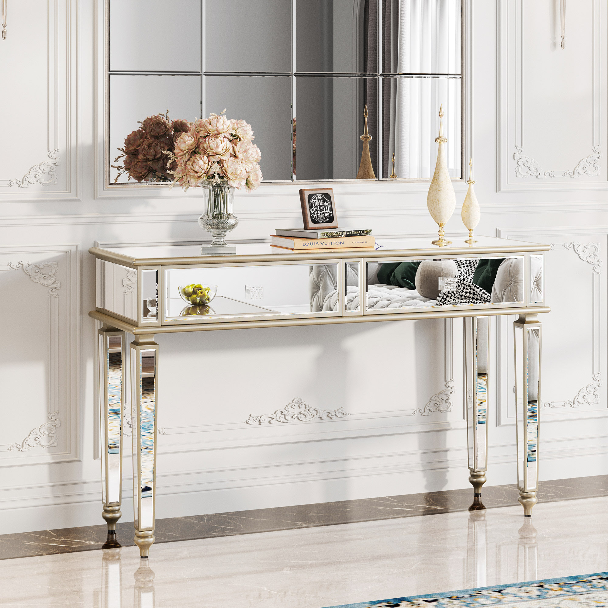 Willa Arlo™ Interiors Chatsworth 46" Console Table & Reviews - Wayfair ...