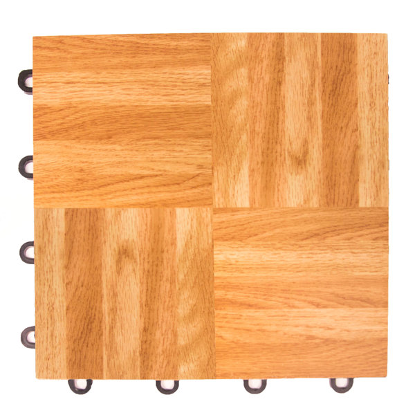 FlooringInc 3/8" Thick Snap Together Dance Flooring Tiles | Wayfair