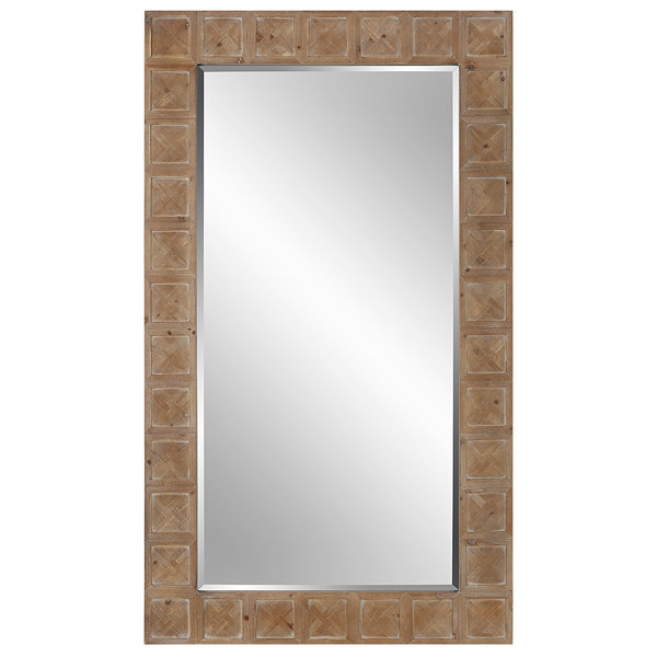 Wood Rectangle Wall Mirror & Reviews | Birch Lane
