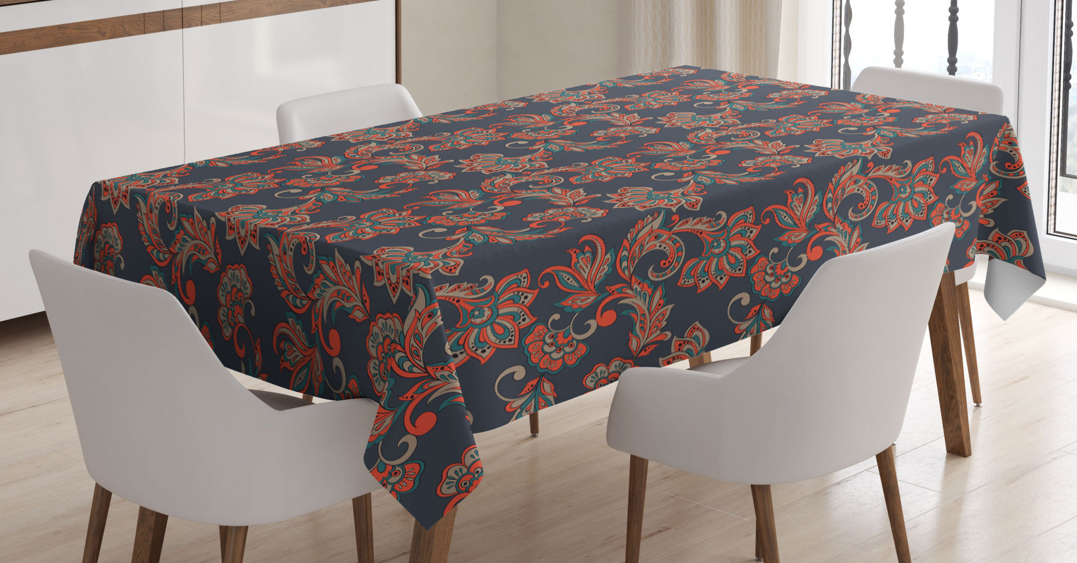 East Urban Home Ethnic Tablecloth | Wayfair